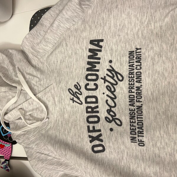 Oxford Comma Society Svg Funny English Teacher Svg Grammar Shirt Svg ...