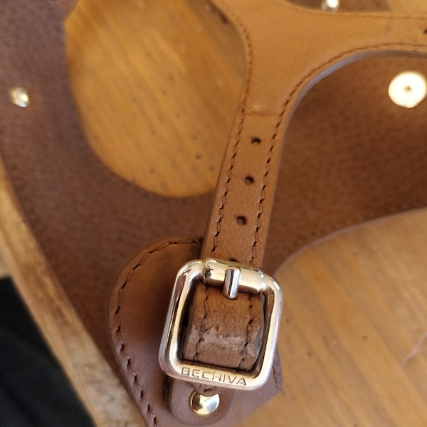 BECHIVA Soft Real Leather Poop Bag Holder. Dog Bag Dispenser. Top ...