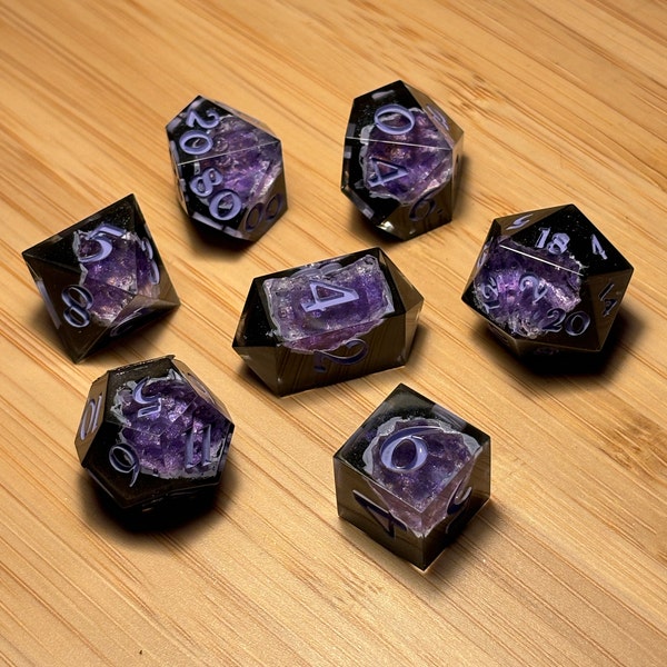 Dnd Dice Mold Set With Blanks/geode Mold- Various D6 and D4 Shapes ...