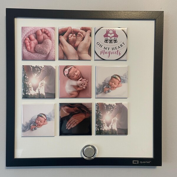 2x2 Fridge Magnet Template - Photo Magnet Machine | 50mmx50mm Square ...