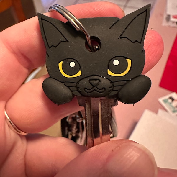 Cat Key Cover/ Key Identifier - Etsy