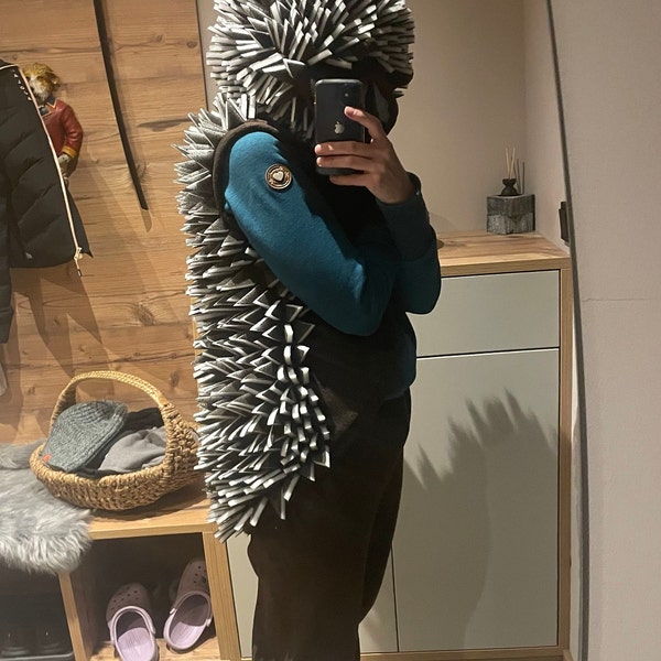 Hedgehog Vest for Adults - Hedgehog Outfit - Animal Costume - Halloween ...