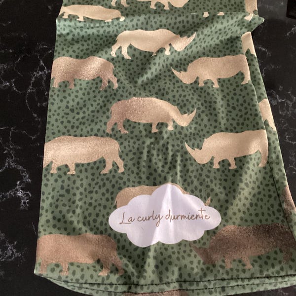 Curly Hair Protector While Sleep/ Buff for Curly Hair/curly Hair ...