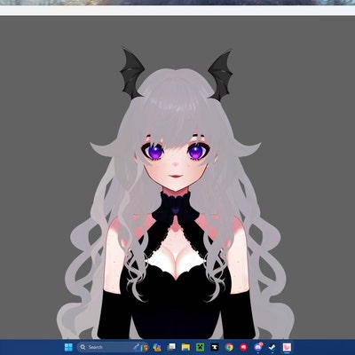 Live2d Vtuber Model for Commercial Use Capricorn the Zodiac Vtuber ...