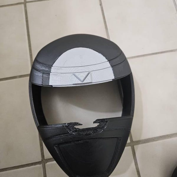 3D Printed Power Rangers Wild Force Black Ranger Helmet Kit - Etsy