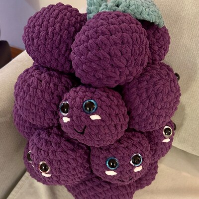 PDF Grapes Crochet Pattern - Etsy