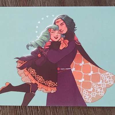 FE3H Fire Emblem 3 Houses Felix and Annette Postcard Print - Etsy