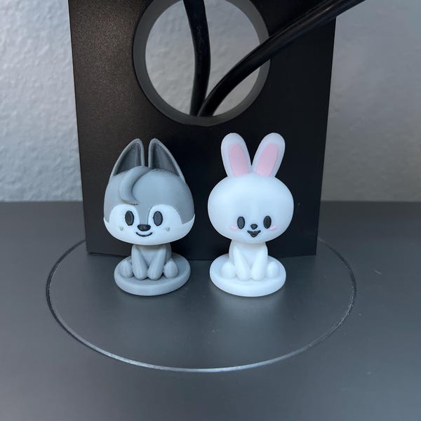 Mini Skzoo Figures | K-pop Idol-inspired Animal Figures | Cute 3D ...