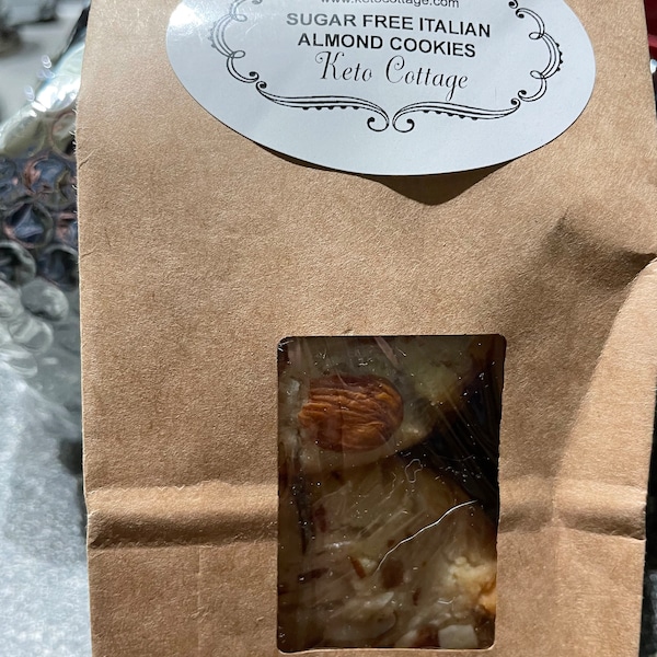 Keto Italian Almond Cookies: Sugar-free, Gluten Free, Low Carb - Etsy