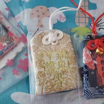 Japanese Omamori Charm for Protection New Talisman Amulet Car Hanger ...