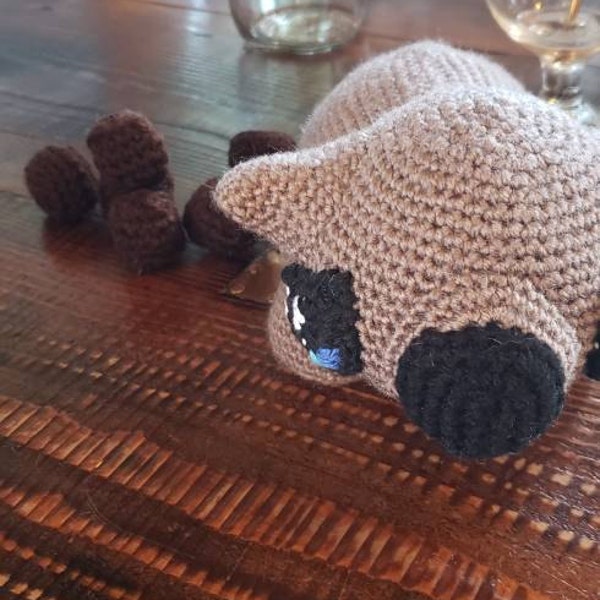 DIGITAL Crochet PATTERN Pdf / Crochet Wombat / Amigurumi Wombat ...