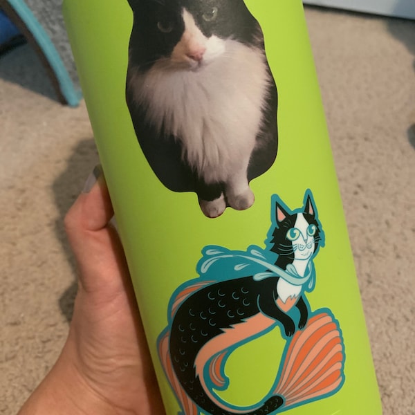 Meowmaids Die Cut Vinyl Stickers - Etsy