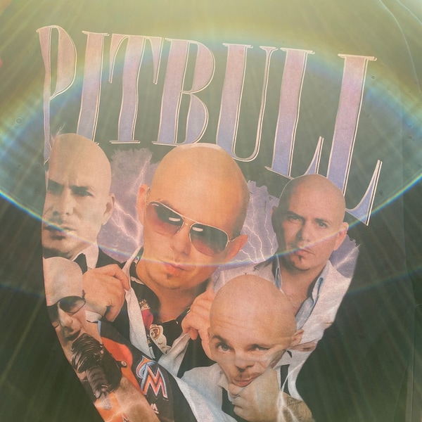 Pitbull Shirt | Vintage Pitbull Bootleg Shirt | Pitbull Hip Hop Shirt ...
