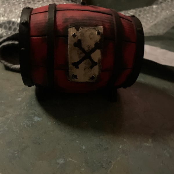 Sea of Thieves Gunpowder Barrel Desk Piece Prop - Etsy