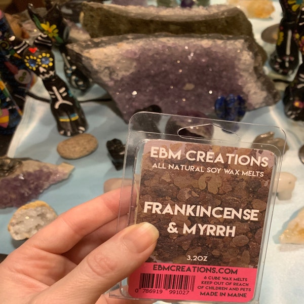 EBM Creations Sun Kissed Plumeria Scented All Natural Soy Wax Melts 6 ...