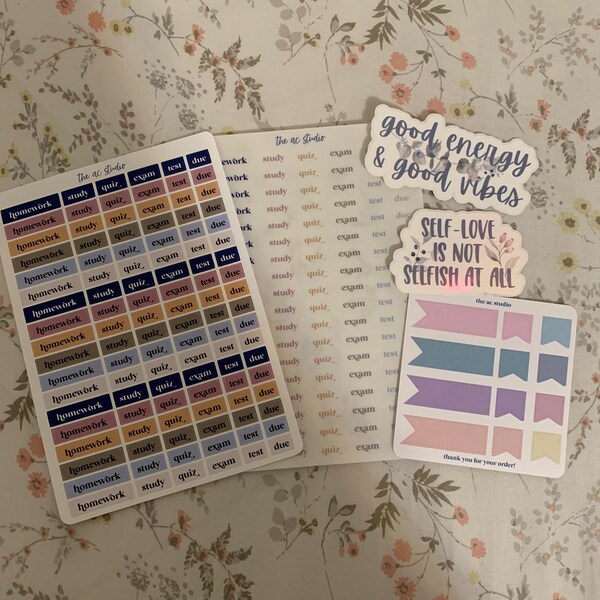 Nursing School Class Binder Labels Stickers, Nursing Student Stickers ...