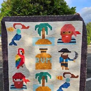 PDF Quilt Block Pattern Crane Excavator Block Vehicle - Etsy