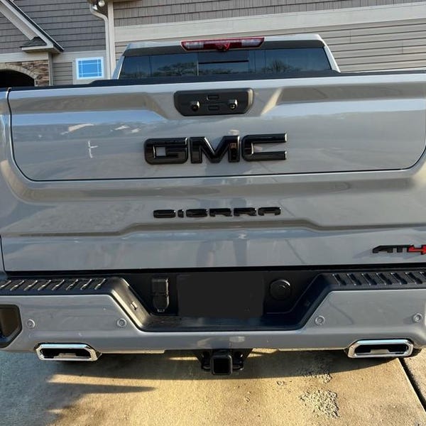 AT4 Overlay Emblems Fit 2023-2026 GMC Sierra 1500 AT4 - Etsy