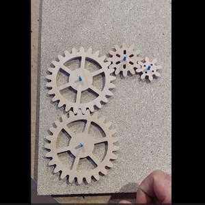 Gear PUZZLE File. STEM Project. It is an Over-sized Fidget Spinner ...