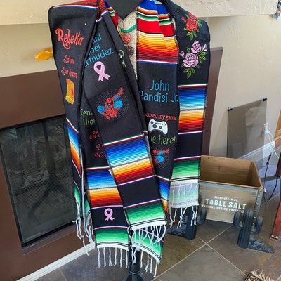 Mexico/bolivia, Binational Stole, First Generation, Graduation Sash ...