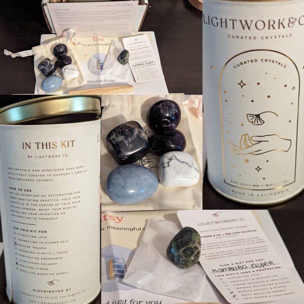 Complete Balance Crystal Set | Intention Crystal Kits | Healing ...