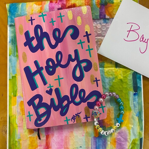 Preppy NIV Journaling Bible, Preppy Floral Leopard on the Holy Bible ...