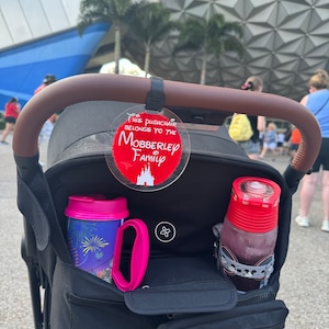 Personalised Acrylic Disc, Hello World Acrylic Disc, Baby Announcement ...