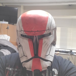 Mandalorian Helmet Cosplay the Variant Mando Airsoft Mask | Etsy