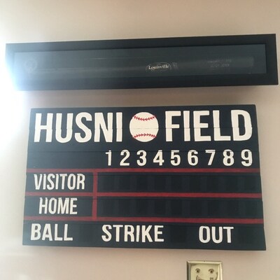 Baseball Scoreboard Various Sizes Personalized Sports-themed Room ...