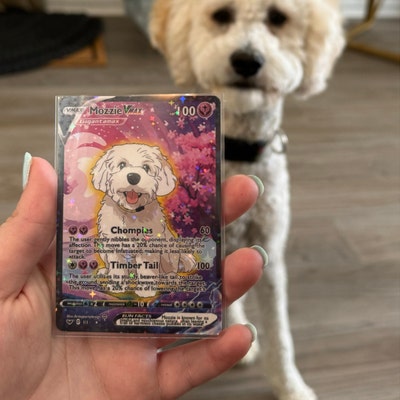 Custom Pokemon Card, Pet as Pokemon , Pokemon Card, Turn Your Pet Into ...