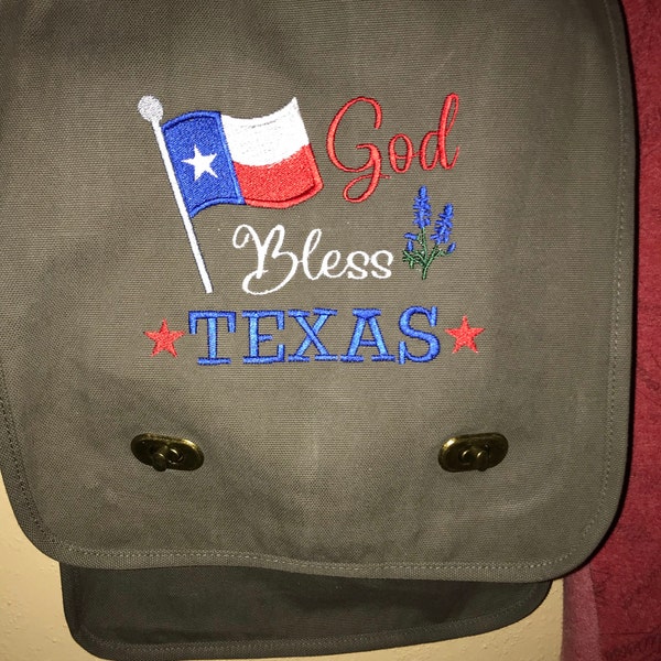 BOGO Free! God Bless Texas Embroidery Design | Texas Flag Embroidery ...