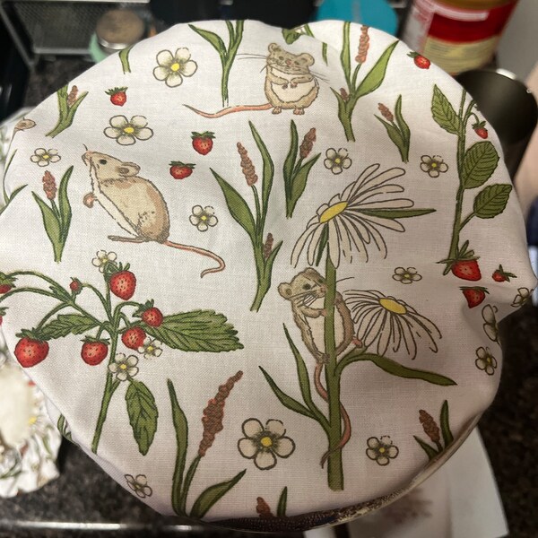 Reusable Fabric Bowl Covers ~ Multiple Sizes! Available in Waterproof ...