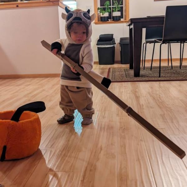 Bison Costume for Kids, Cute Buffalo or Wildebeest Halloween Dress-up ...