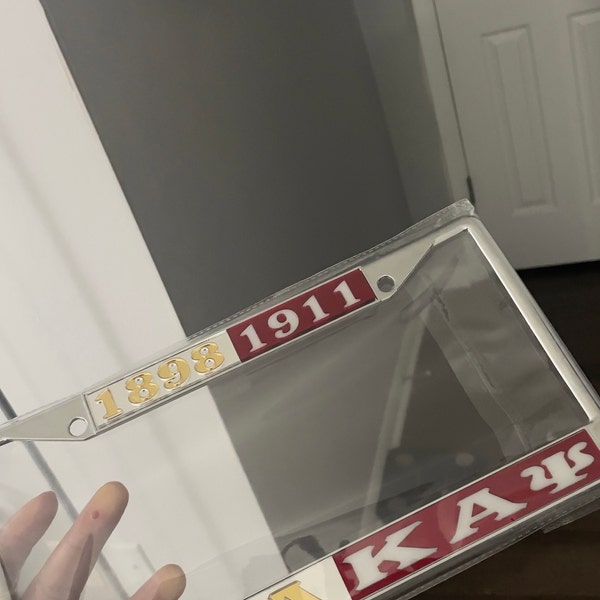 GREEK Fraternity and Sorority License Plates- Tags-organiztion-custom ...
