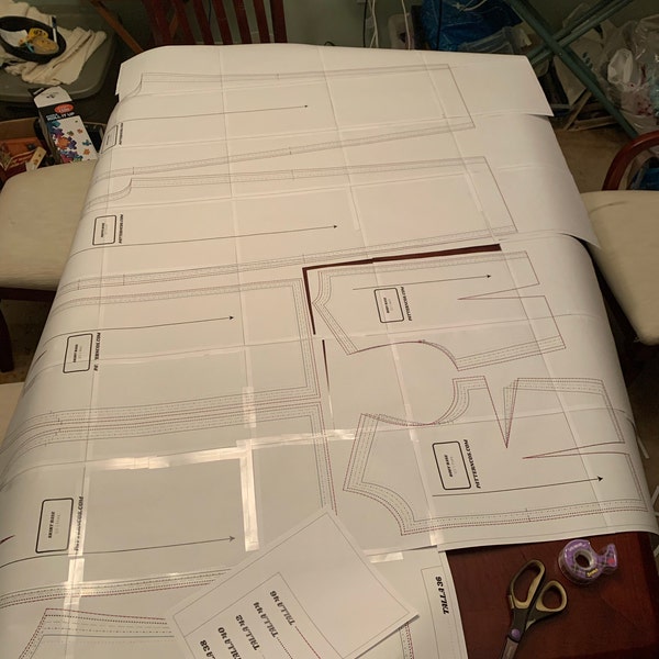 Female Pattern Pack. Body + Sleeve + Skirt + Pants | 6 SIZES | PDF ...