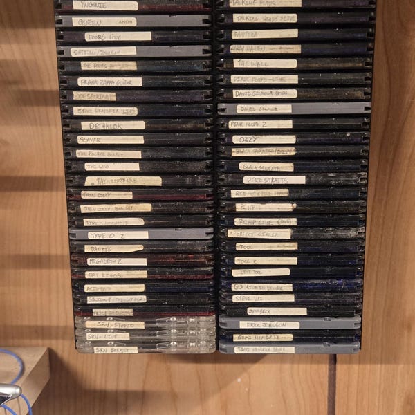 CD Cases Tray (holds 18 in a 1x18 Layout) Storage/holder/stand/rack/box ...