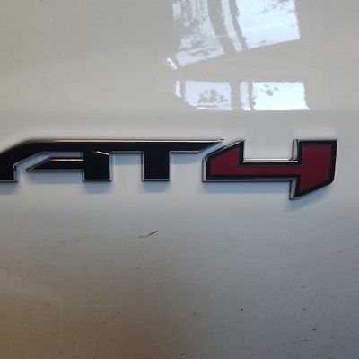 Sierra AT4 Badge Emblem Overlay DECALS Compatible With GMC Sierra - Etsy