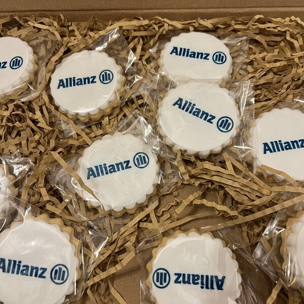 Business Logo Cookies - PR Corporate Event and Meeting Gifts ...