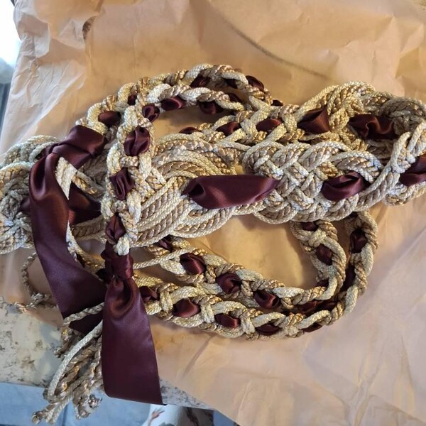 Handfasting Cord - Celtic 'nine Knots' Design - Serch Bythol - Custom ...