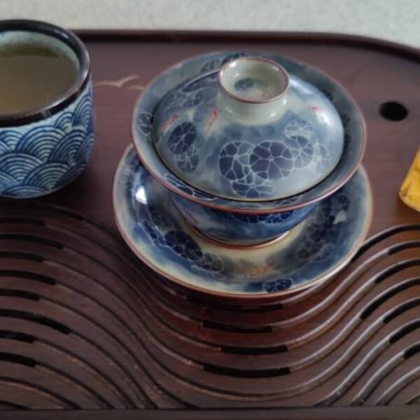 5 Pair Japanese Wooden Chopsticks Set With Colorful Inlay Patterns ...