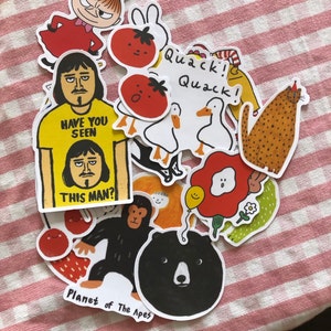 19pcs/pack Japanese Comic Manga Themed Stickers , Die Cut Stickers ...