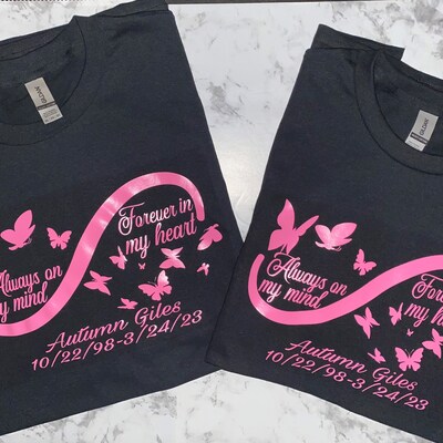 Always on My Mind Forever in My Head Svg, Png,infinity, Memorial Svg ...