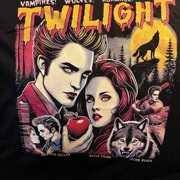 Twilight Mug Gothic Vampire Coffee Cup Edward Bella Jacob Gift Retro ...