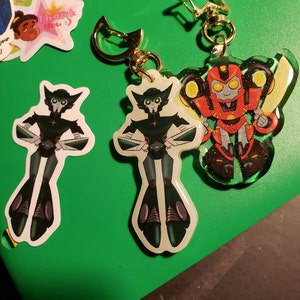 ROTTMNT Leonardo and Raphael Keychains - Etsy