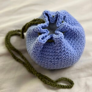 Crochet Orange Bag PATTERN, Drawstring Bag PATTERN, Crochet Drawstring ...