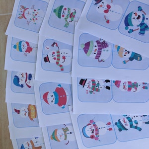 ABC Matching Game, Winter Alphabet, Mittens Matching Activity, Busy ...
