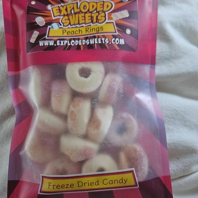 Refreshing Choos Strawberry Exploded Sweets Freeze Dried Candy UK - Etsy UK