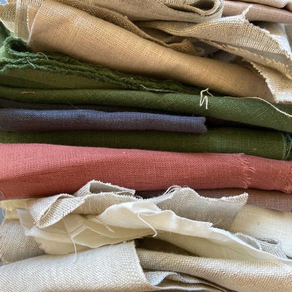 Linen Pottery Apron Split Leg. Linen Apron With Pockets for Women and ...