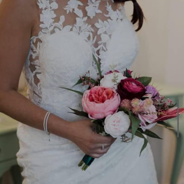 Burnt Orange & Ivory Fall Garland, Fall Rose and Hydrangea Garland ...