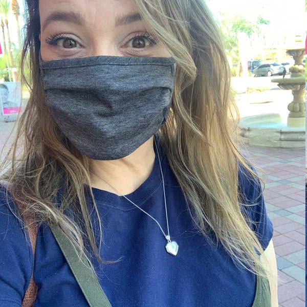 Lightweight Series: Summer Face Mask Cool and Breathable Double Layer ...